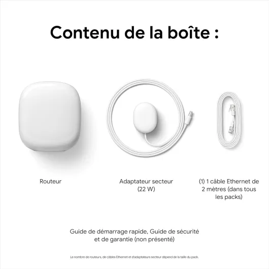Test Google Nest Wifi Pro (pack x2) : du Wi-Fi 6E propre et stable ...